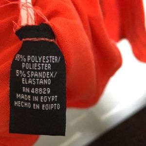 Rouge Collection | Tops | Plus Size Orange Shirt | Poshmark